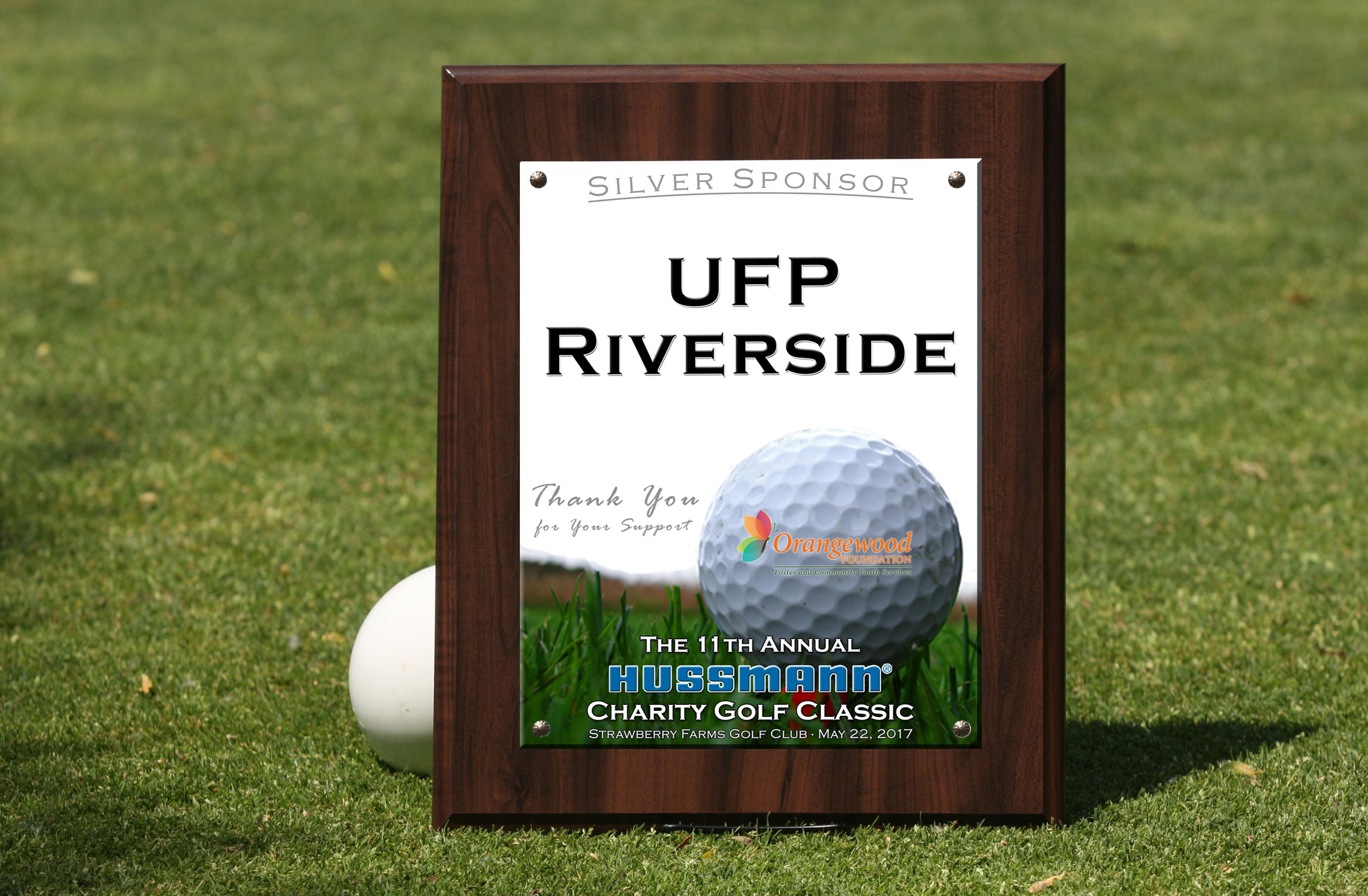 Sponsor Plaques - Upgraded Golf Tournament Sponsor Signage – Golf ...