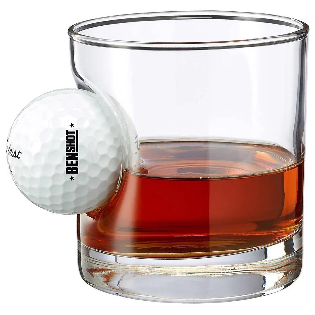 FORE! Golf Ball Embedded Rocks Glass – Golf Tournament Specialists